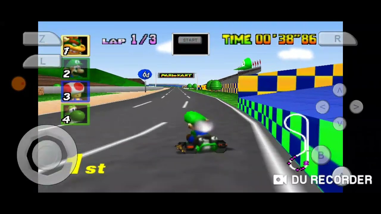 Killer Bean In Mario Kart 64 (Real N64 Capture) - YouTube