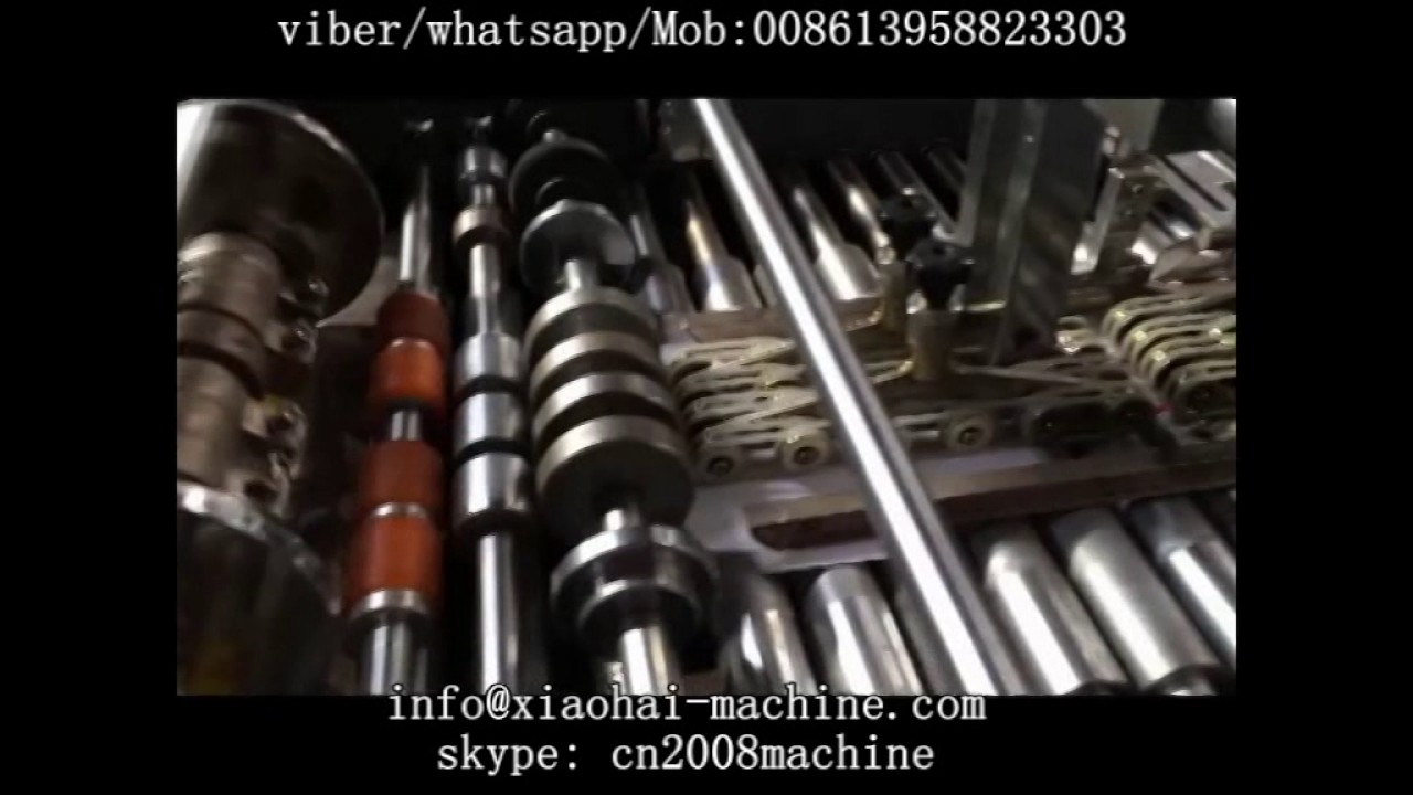 ZF 380C Full automatic pocket & wallet envelope making machine - YouTube