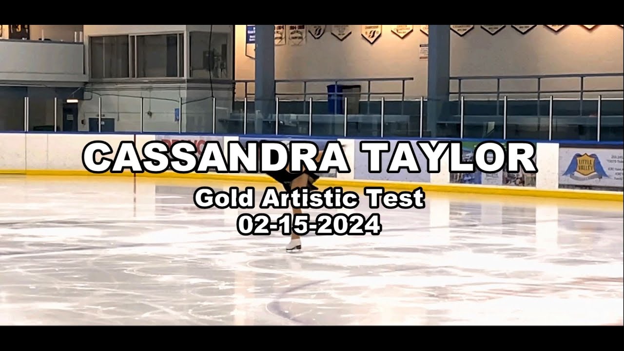 Cassandra Gold Artistic Test - YouTube