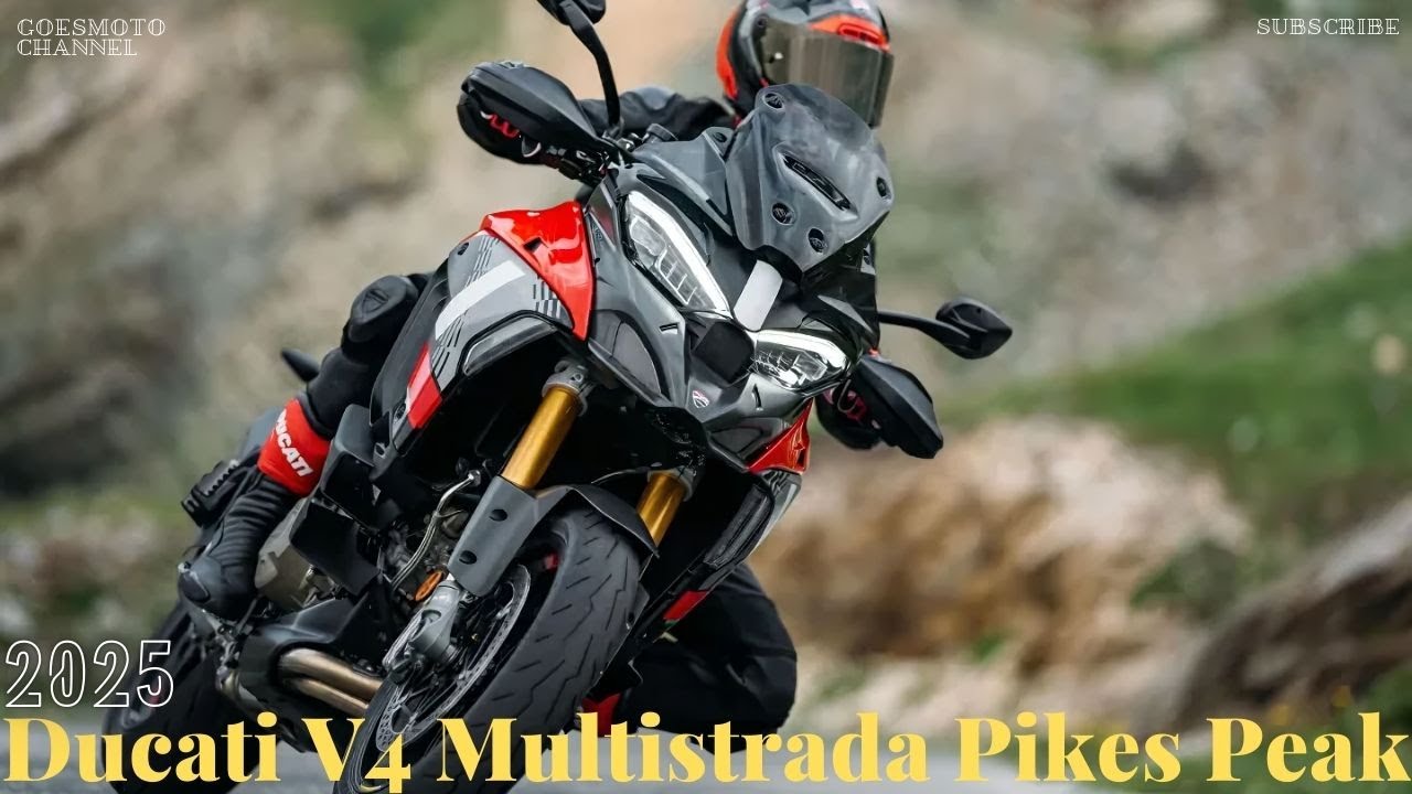 2025 Ducati Multistrada V4 Pikes Peak : Unrivaled Ducati Engineering ...