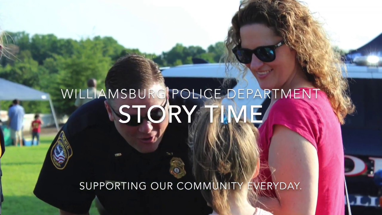 Story Time with the Williamsburg Police Department Pt. 2 - YouTube