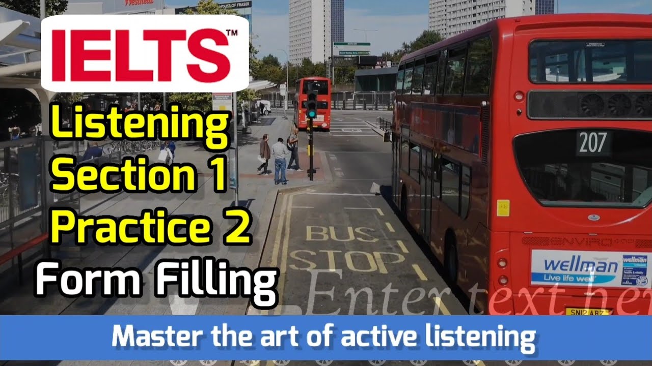 IELTS Listening Section 1 | Practice 2 with answers | Score 40/40 - YouTube