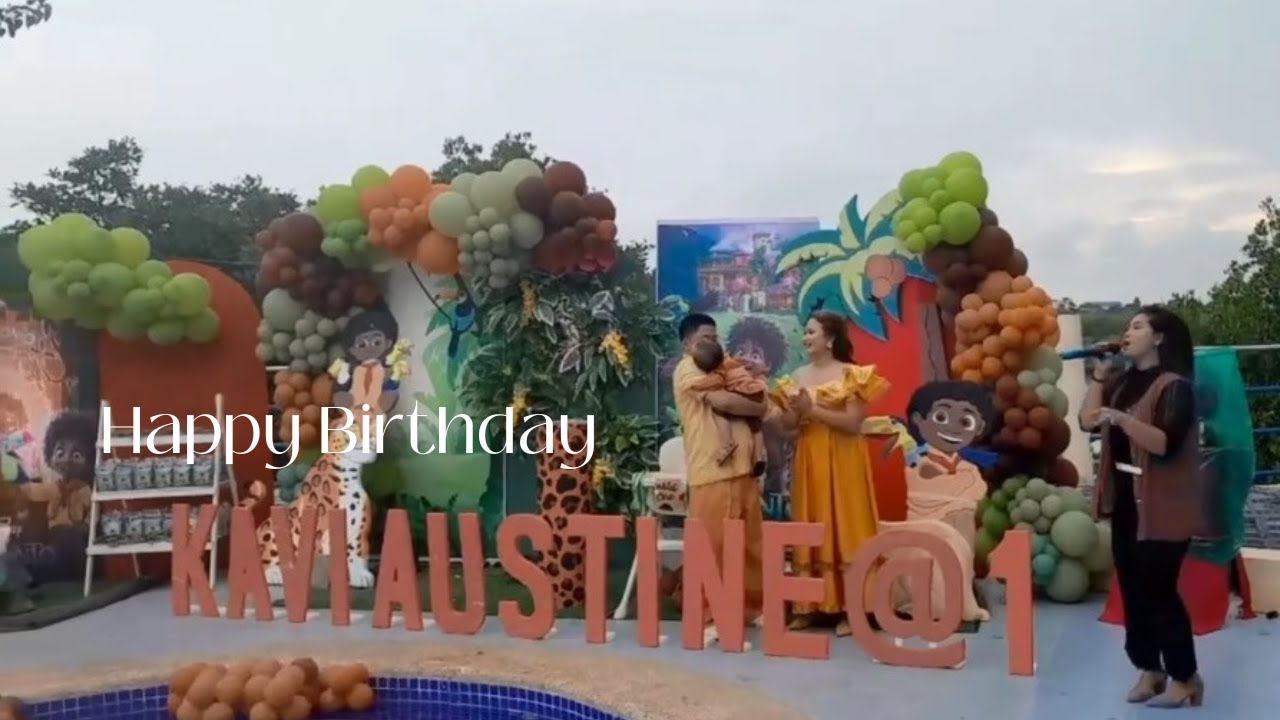 Baby Kavi's 1st Birthday Encanto Themed Party Celebration! - YouTube
