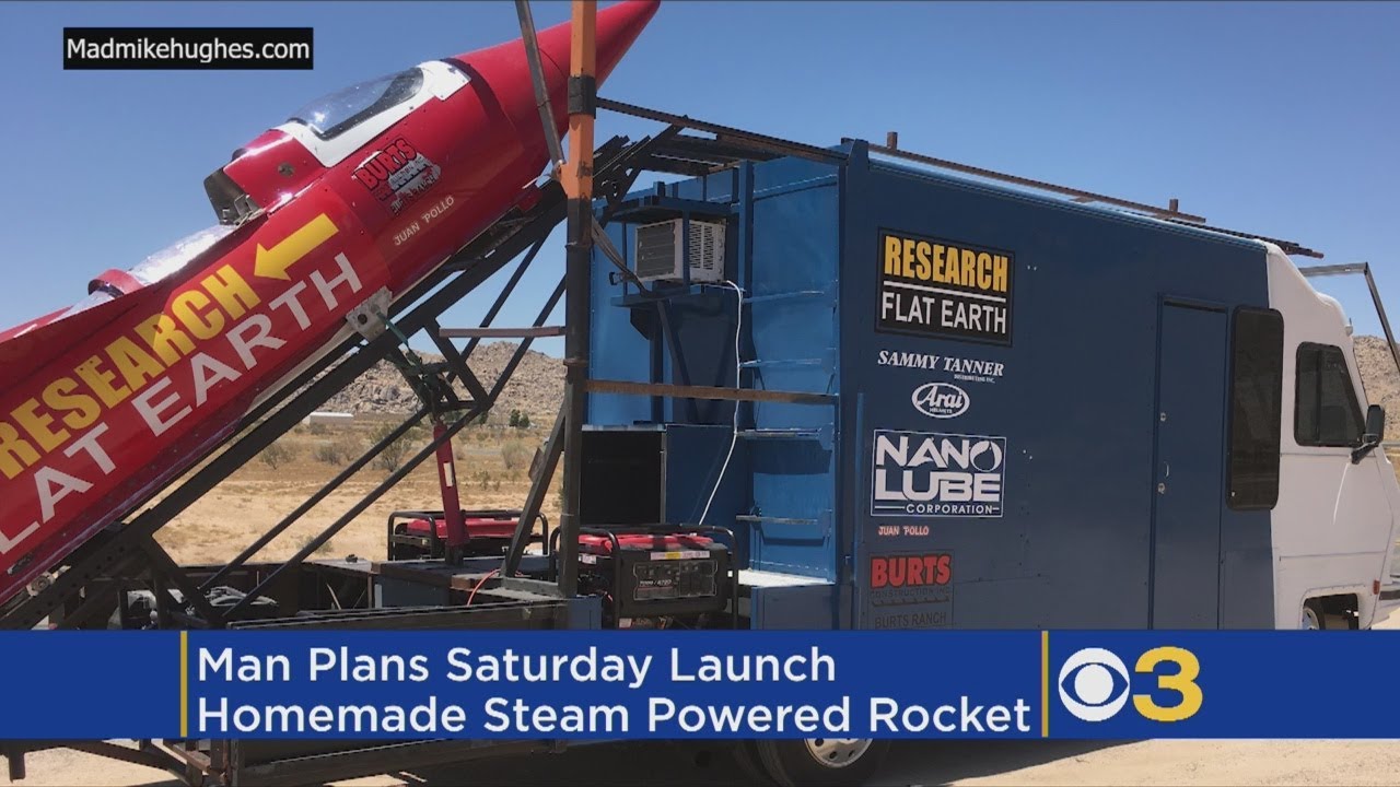 Flat-Earther To Launch Himself In Homemade Rocket To See Planet's Shape ...