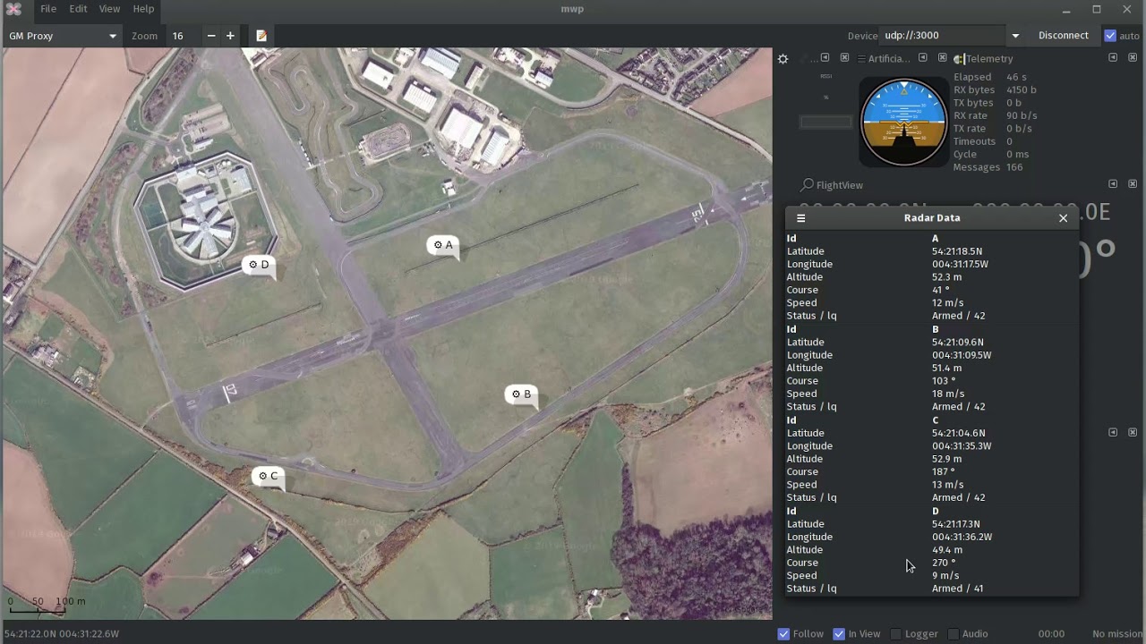 mwp & inav radar - YouTube