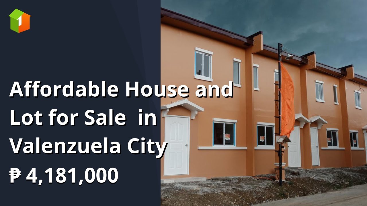 Affordable House and Lot for Sale in Valenzuela City - YouTube