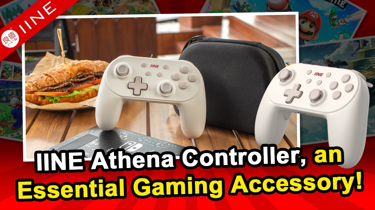 IINE Athena Controller, an Essential Gaming Accessory!🌟 - YouTube