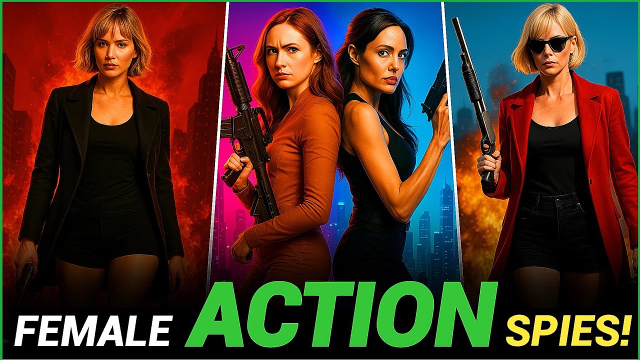 Top 5 Female Spy Action Movies - Beauty with Brains and Bullets ...
