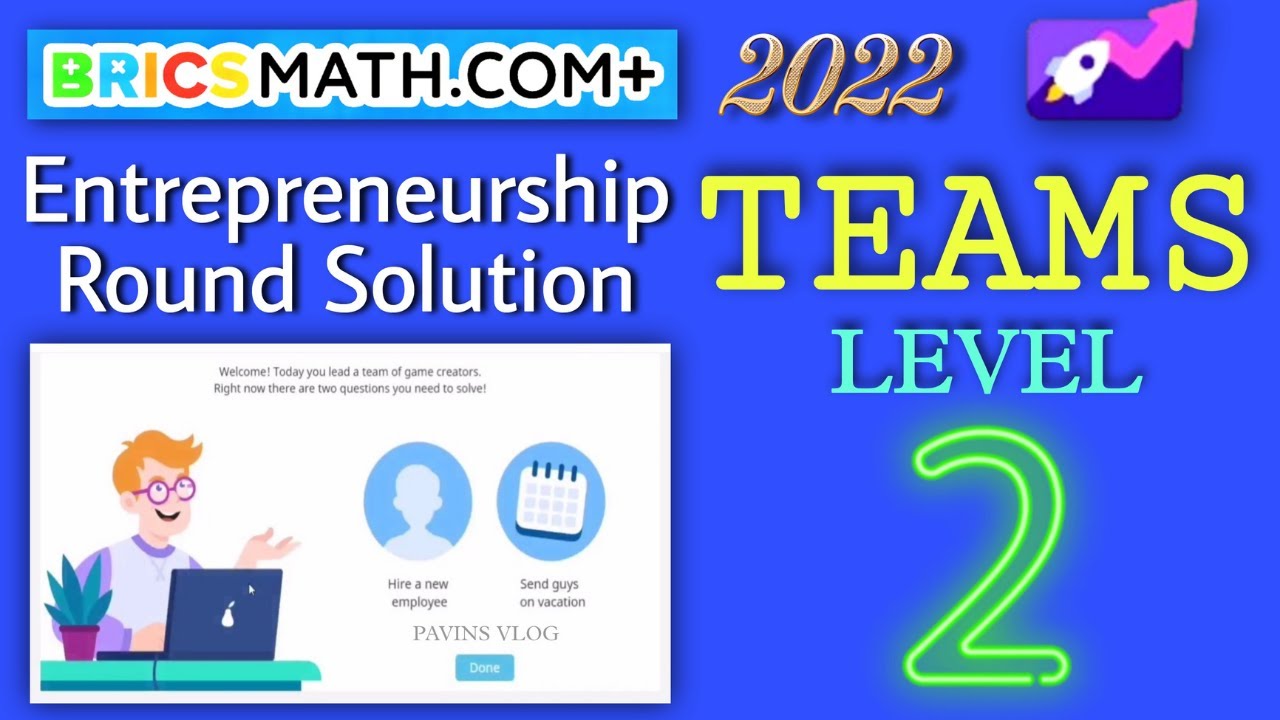 Bricsmath Teams Round Solution | International Math competition 2022 ...
