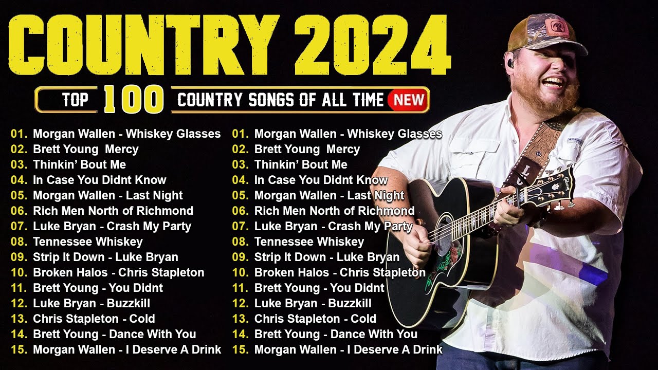 Luke Combs, Morgan Wallen, Luke Bryan, Chris Stapleton, Lee Brice, Kane ...