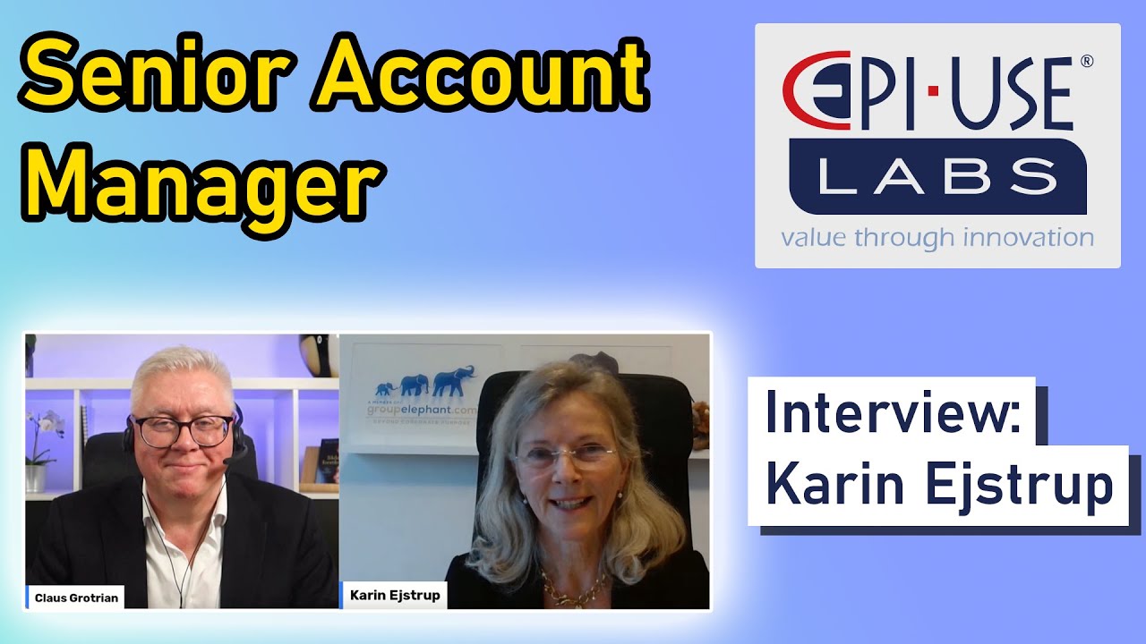 Er du den næste Senior Account Manager hos EPI-USE? Interview: Karin ...