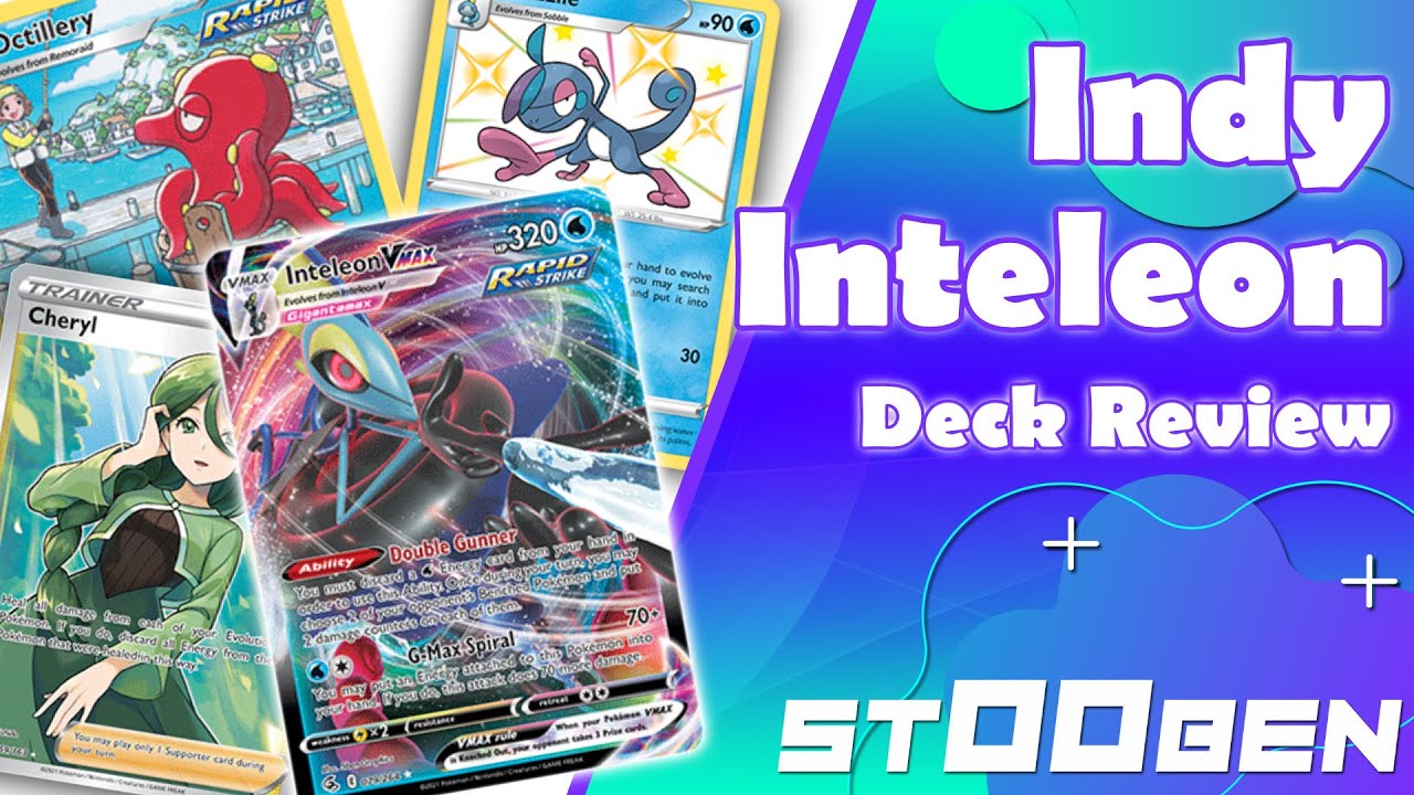 Rapid Strike Inteleon Vmax Deck Profile + Indy Regionals Tournament ...