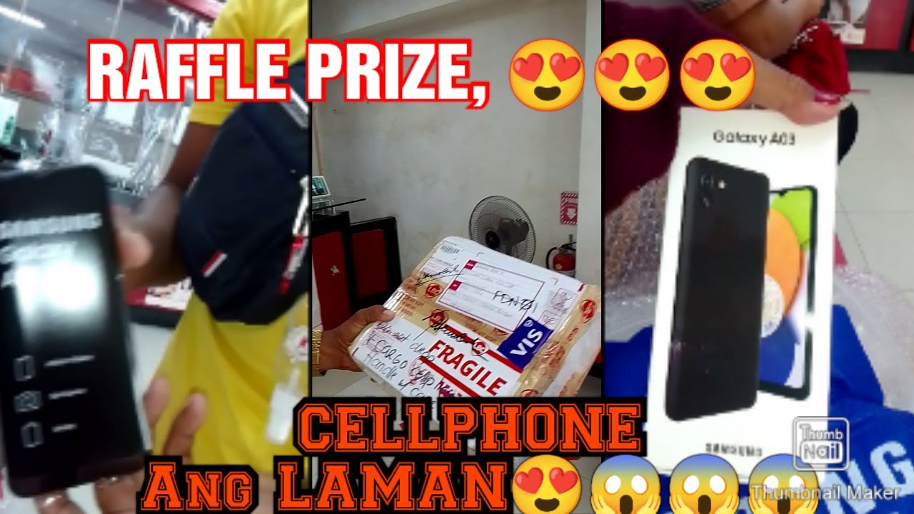 FREE SAMSUNG A03| RAFFLE PRIZE | #THANKYOU | 4BROTHERS family Adventure ...
