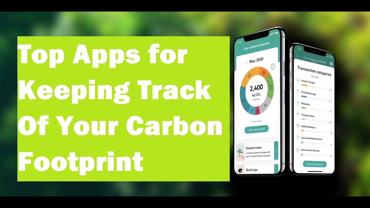 10 Carbon Tracking App | Top Apps for Keeping Track Of Carbon Footprint ...