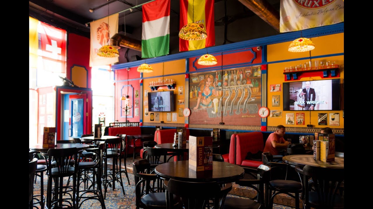 Irish pub murals timelapse - YouTube