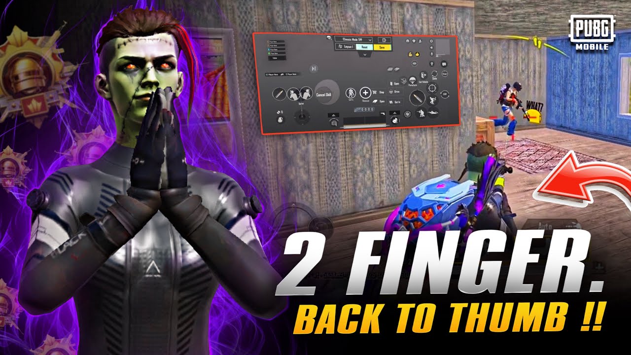 2 FINGER LEGEND IS BACK !! CONQUEROR RANK PUSH | PUBG MOBILE - YouTube