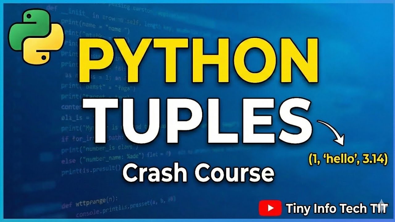 Class 9 Python Tuple Complete Guide in Tamil | Access, Slice, Count ...