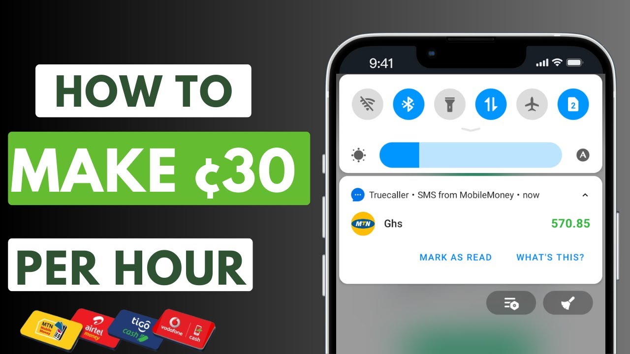 How to Make GH¢30 Per Through Your Mobile Money 2023: Apps That Pays ...