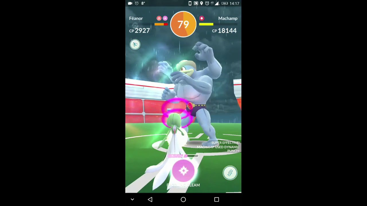 3 Gardevoir vs Machamp (Counter/Dynamic Punch) - YouTube
