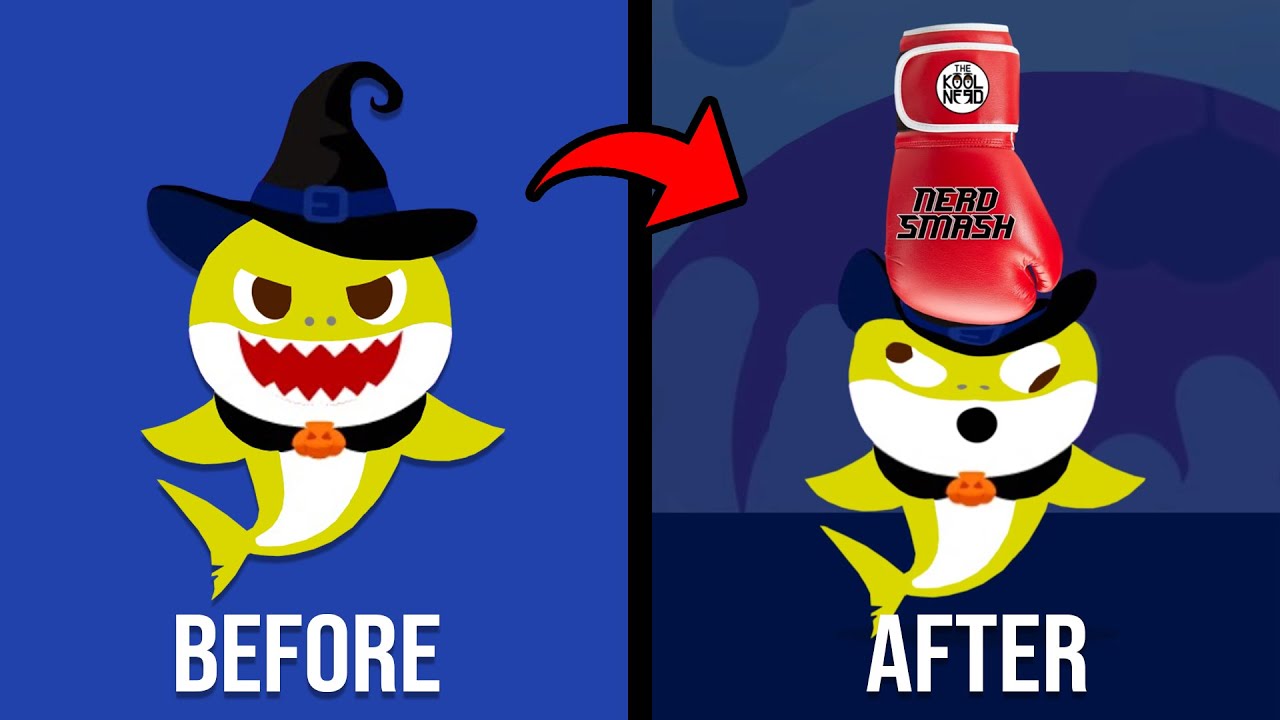 This is how I made Baby Shark Nerd Smash - YouTube
