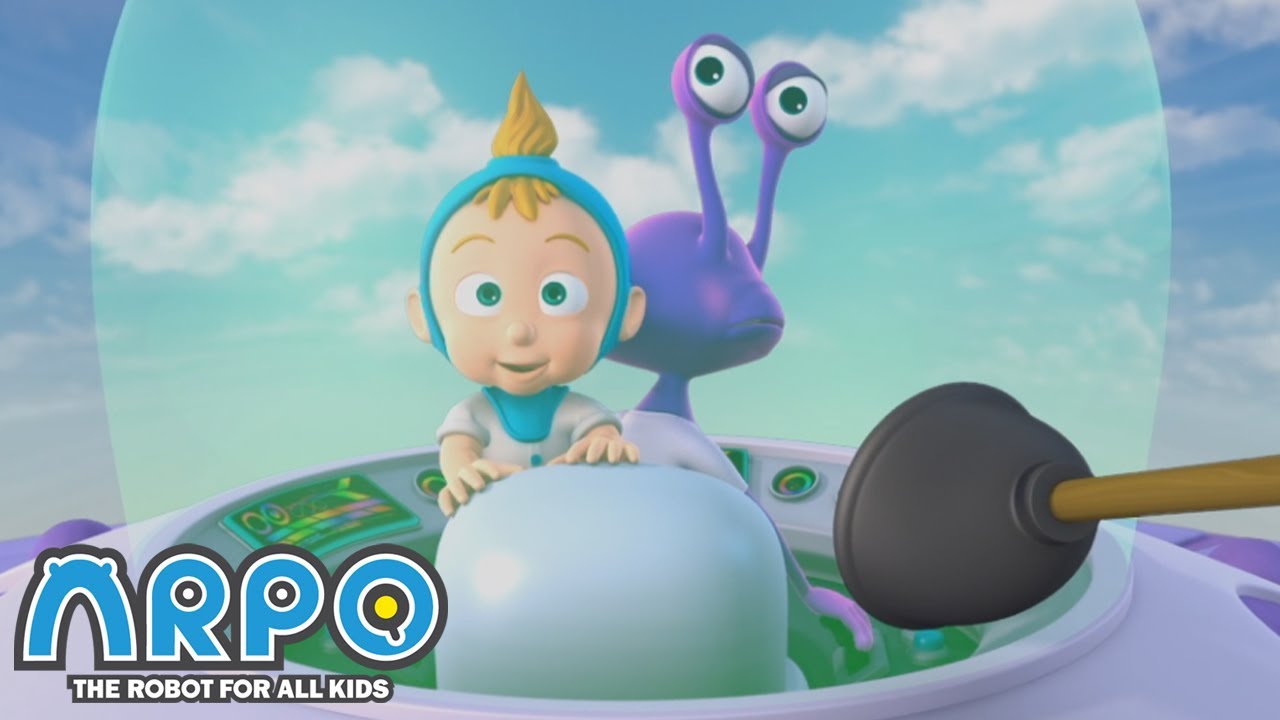 ALIEN INVASION! | Cartoons for Kids | Full Episode | Arpo the Robot ...