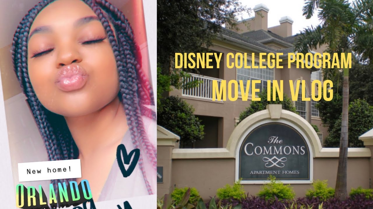 Disney College Program Move In Vlog + Commons Empty Apartment Tour ...