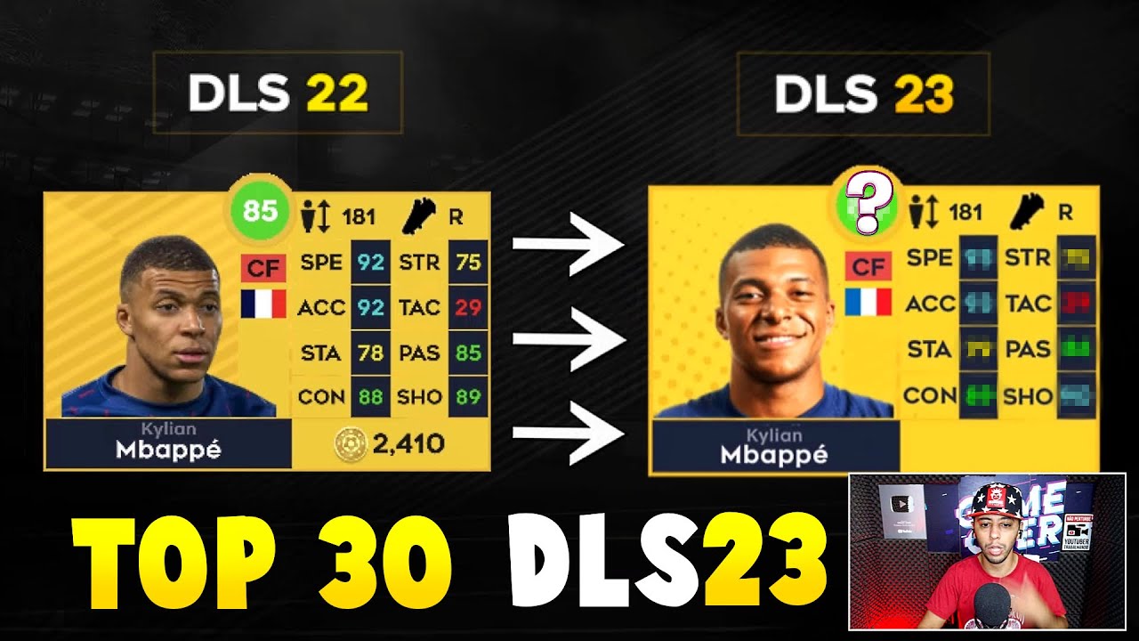 TOP 30 MELHORES JOGADORES DO DLS 23! DREAM LEAGUE SOCCER 2023 (rumor ...