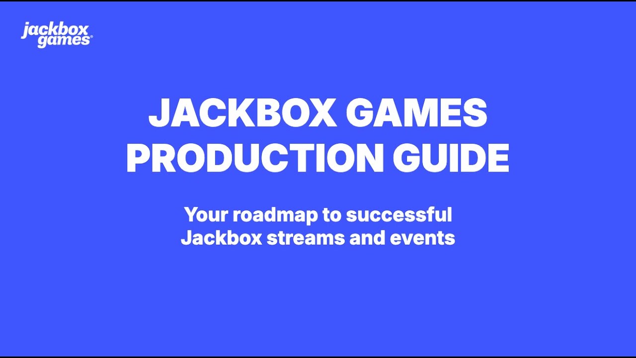 Bringing Jackbox games to your event - YouTube
