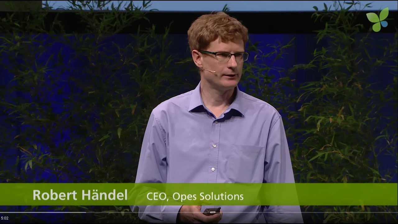 Robert Händel pitches Opes Solutions - YouTube