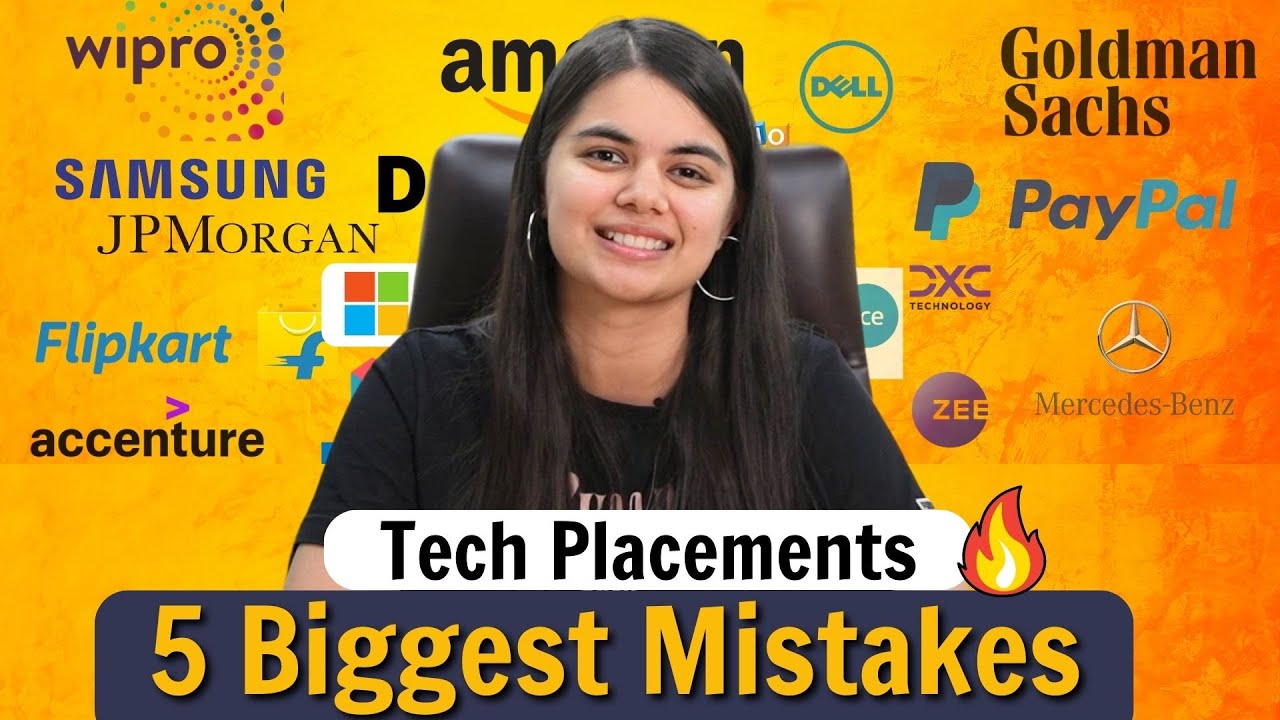 5 Biggest Placement Mistakes students must avoid | Tech Internships ...