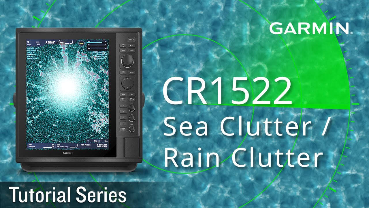 Tutorial - CR1522: Sea Clutter / Rain Clutter - YouTube