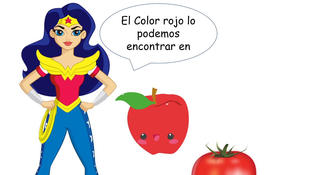 Aprende color rojo - YouTube