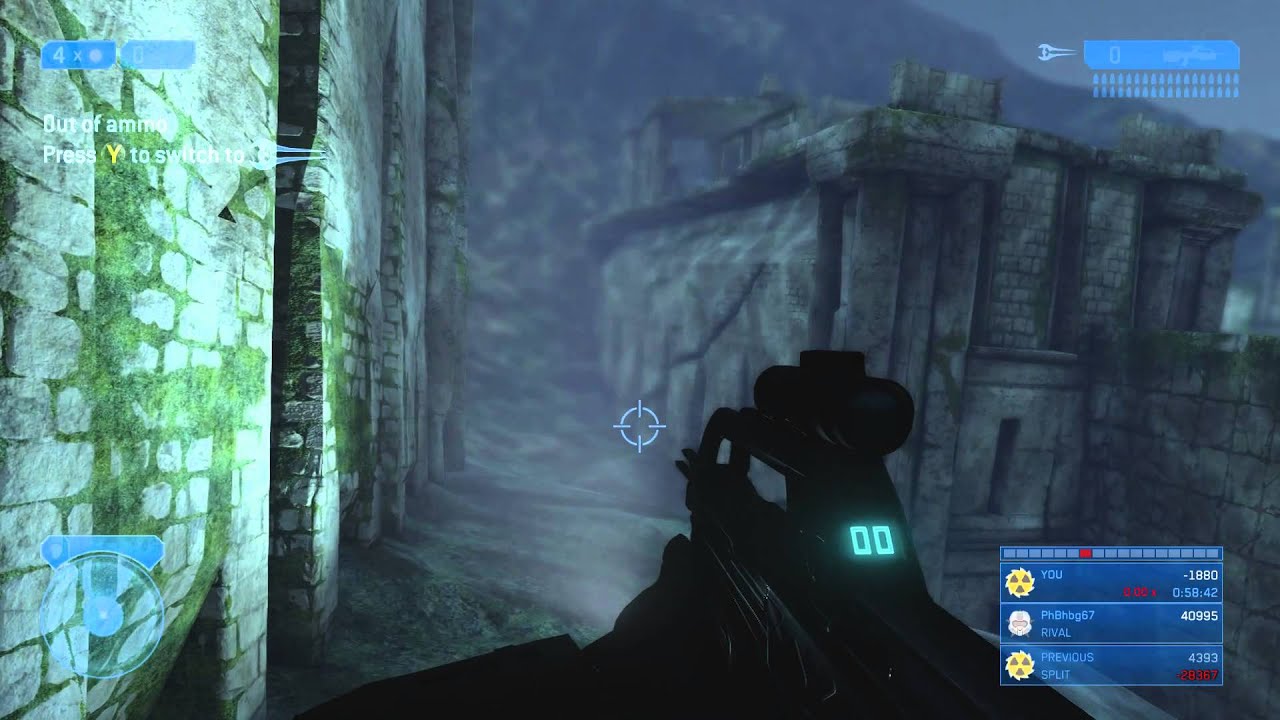 Halo 2 Anniversary Glitches - Underwater Elevator Area - YouTube