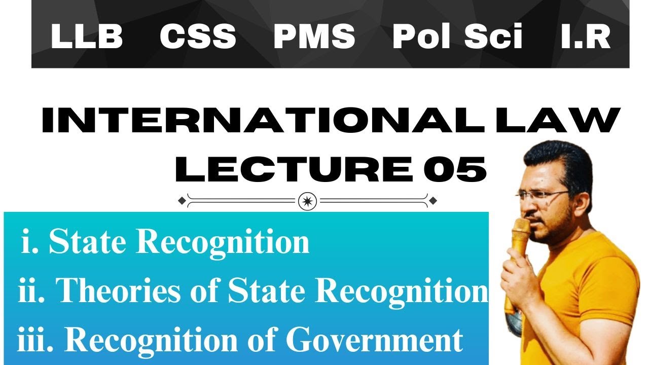 State Recognition, Theories of State Recognition and Recognition of ...