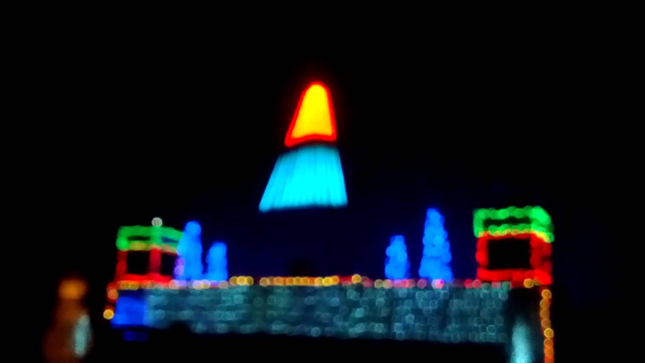 WOW Xmas lights Chico Nut 6 of 8 - "Silent Night" - YouTube