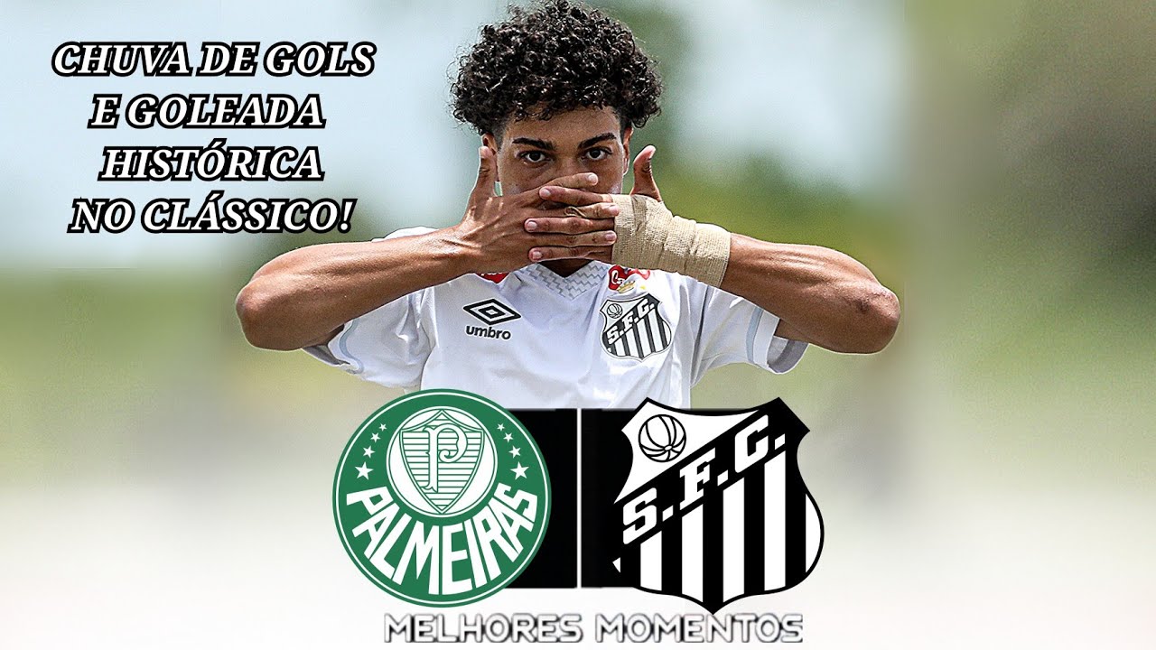 Palmeiras x Santos | Gols e Melhores Momentos | Copa Fictor Sub17 2026 ...