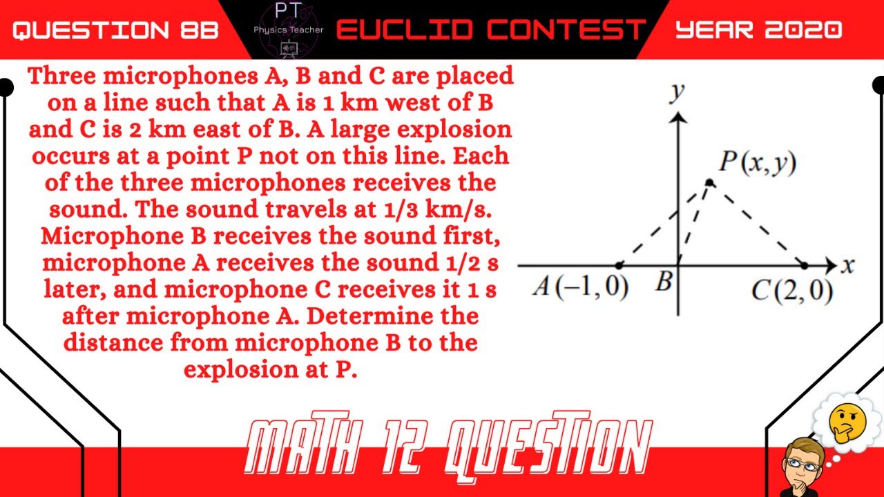 Grade 12 Math - Euclid Contest Question 8B - 2020 - YouTube