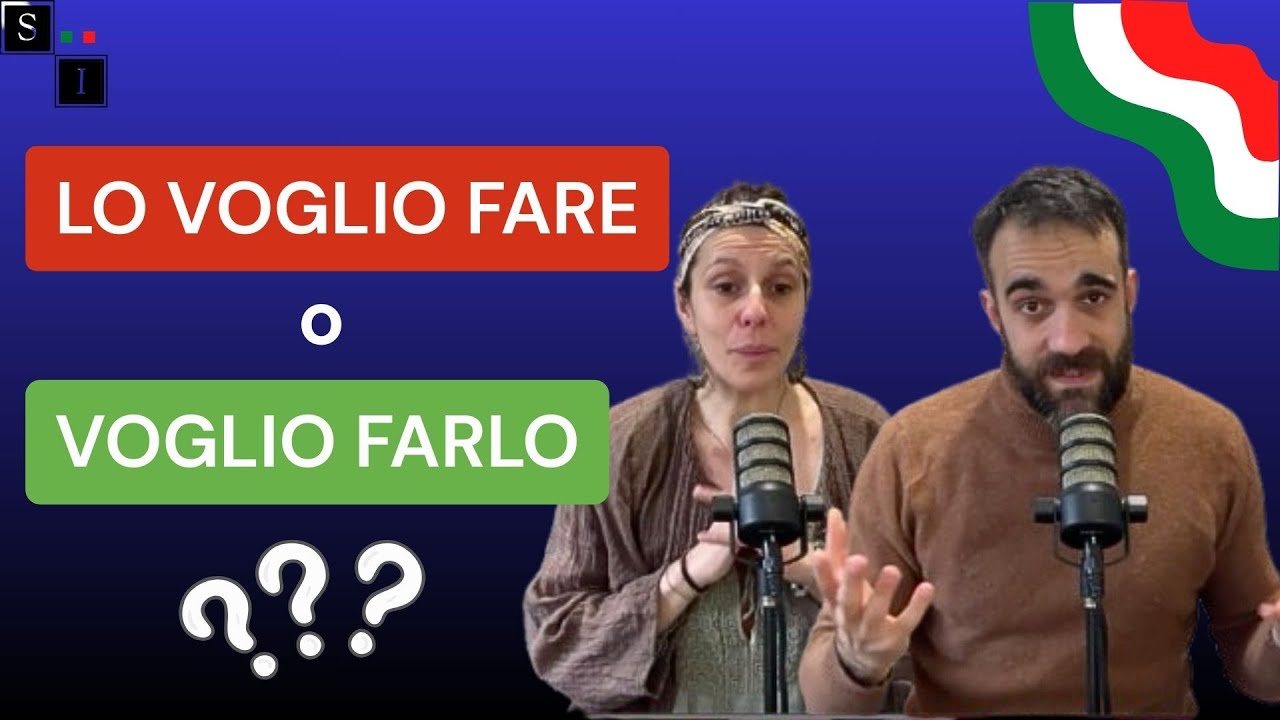 Verbi modali in italiano: 4 regole per non fare più errori - YouTube