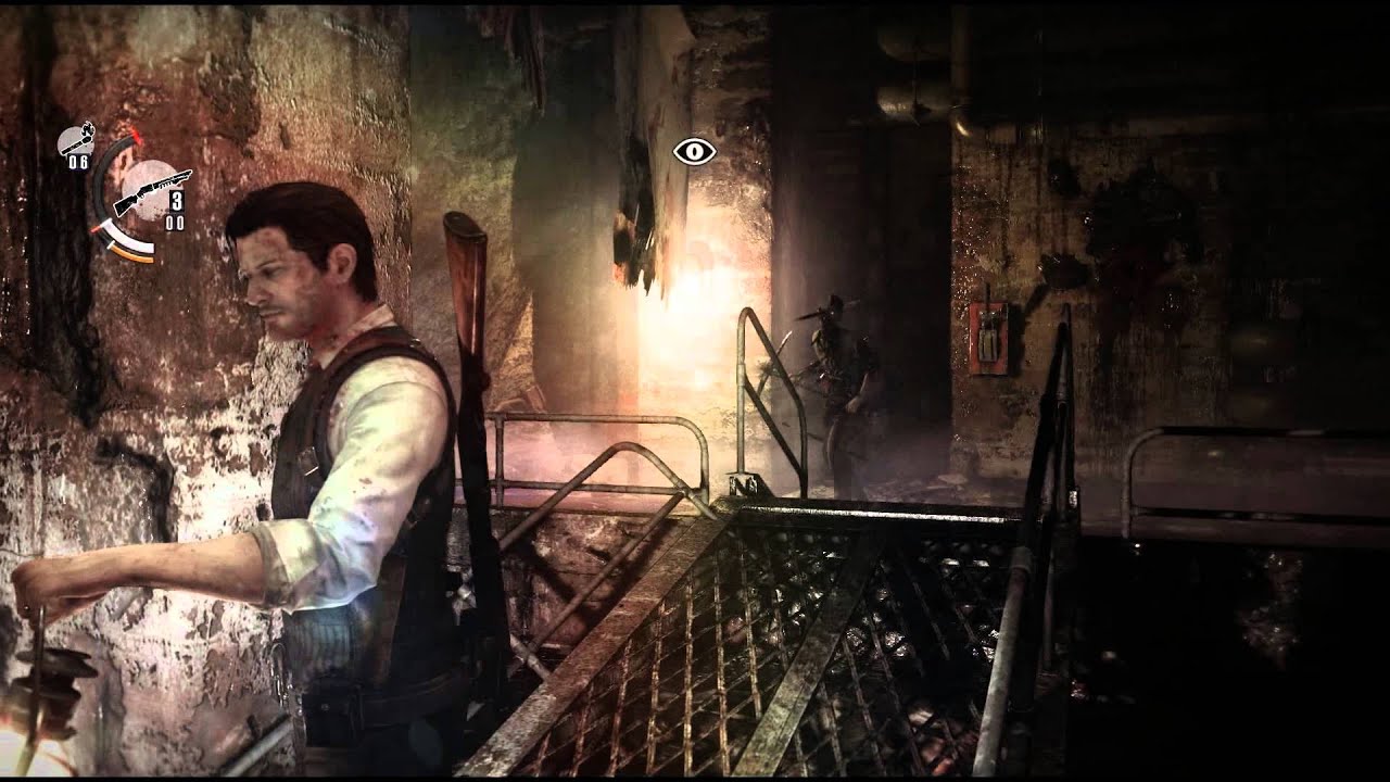 The Evil Within Walkthrough Part 13, in 1080p HD: Zombie Horde in the ...