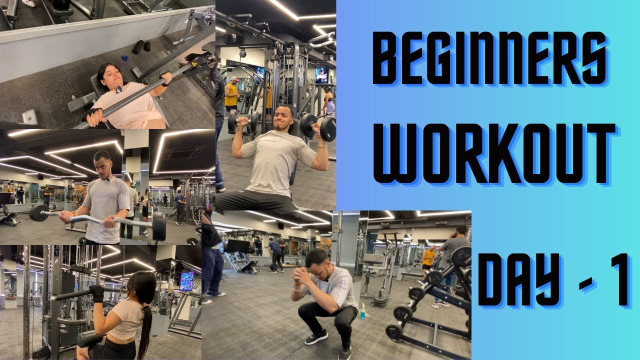 Best exercise for day one in GYM | How to start WORKOUT in gym | DAY ...