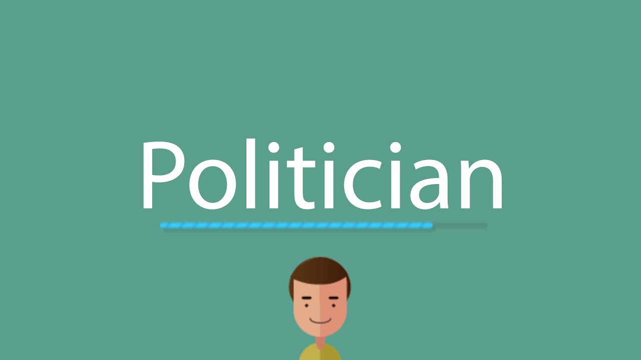 Politician pronunciation - YouTube