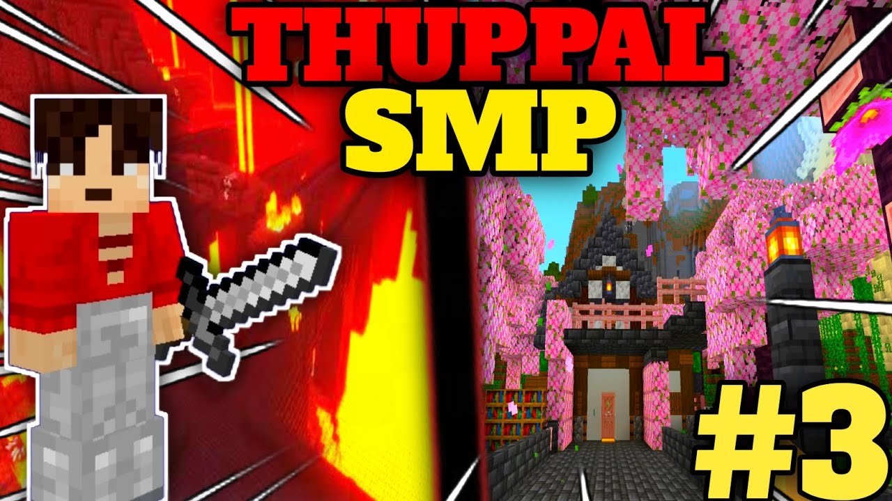 THUPPAL SMP |NEW PLAYER| BASE EXPLORING🔥AND NETHER EXPLORING!!!! - YouTube