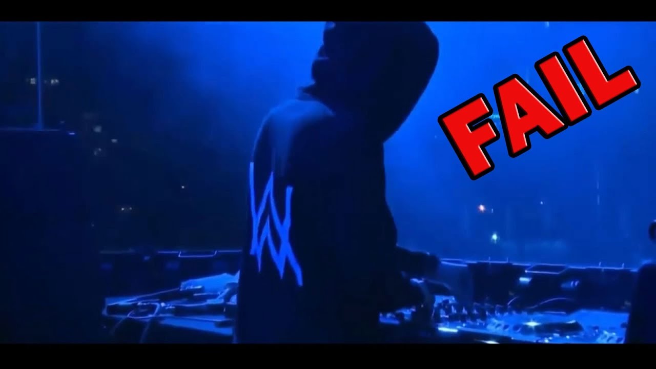 ALAN WALKER FAIL en concierto (Nunca Antes visto) - YouTube