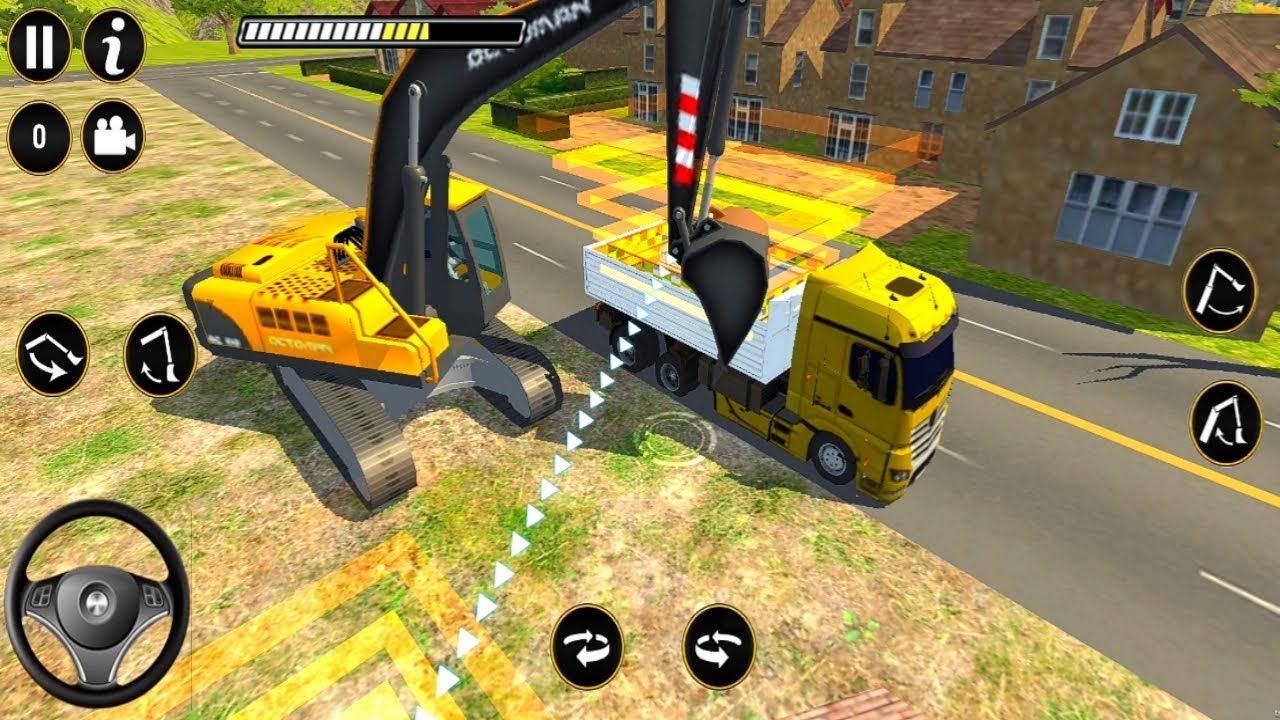 Game Mobil Kontruksi Menghancurkan Bangunan - House Construction ...