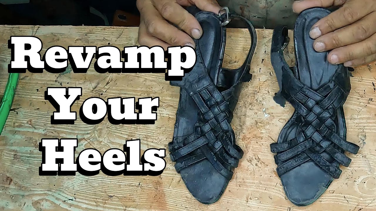 Transform Worn-Out Heels | Easy DIY Heel Repair and Makeover - YouTube