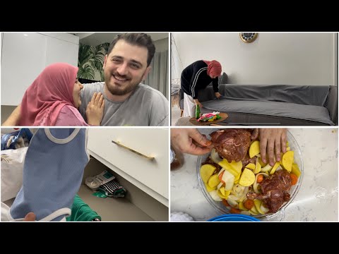 BEBEĞİMİN İLK ALIŞVERİŞLERİNİ ÇEKMECEYE YERLEŞTİRİYORUM | EŞİMLE BOL GÜLMELİ SOHBET | TEMİZLİK VLOG