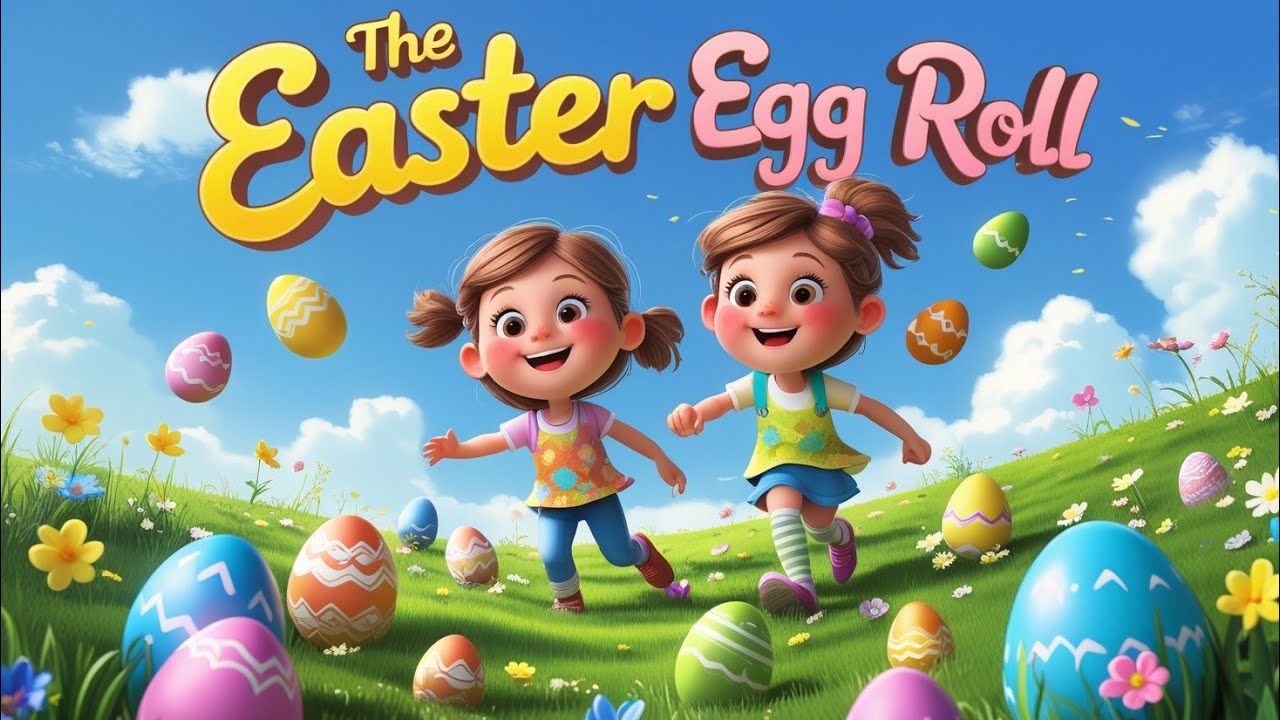 The Easter Egg Roll | Catchy Kids Song | Easter Music for Kids - YouTube