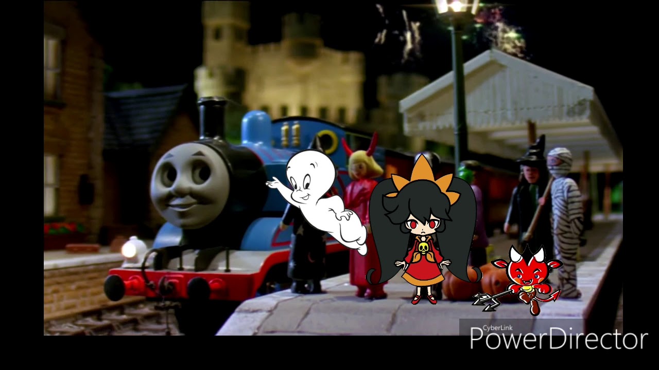 Thomas the Tank Engine meets Casper, Ashley & Red - YouTube