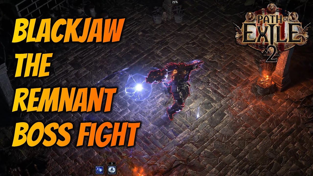 Path of Exile 2 | Easiest Way to take down Blackjaw the Remnant | Sorceress Gameplay - YouTube
