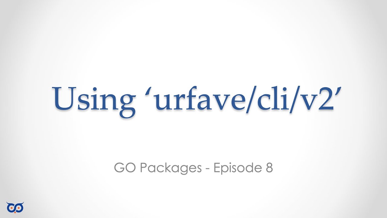 Juststuff Striversity Golang Ep008 Using Urfave Cliv2 Package Youtube